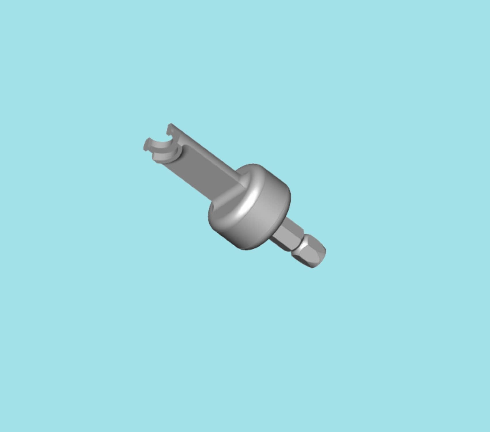 Tool for insertion tube nut compatible with Olympus URF-V types - Reparts