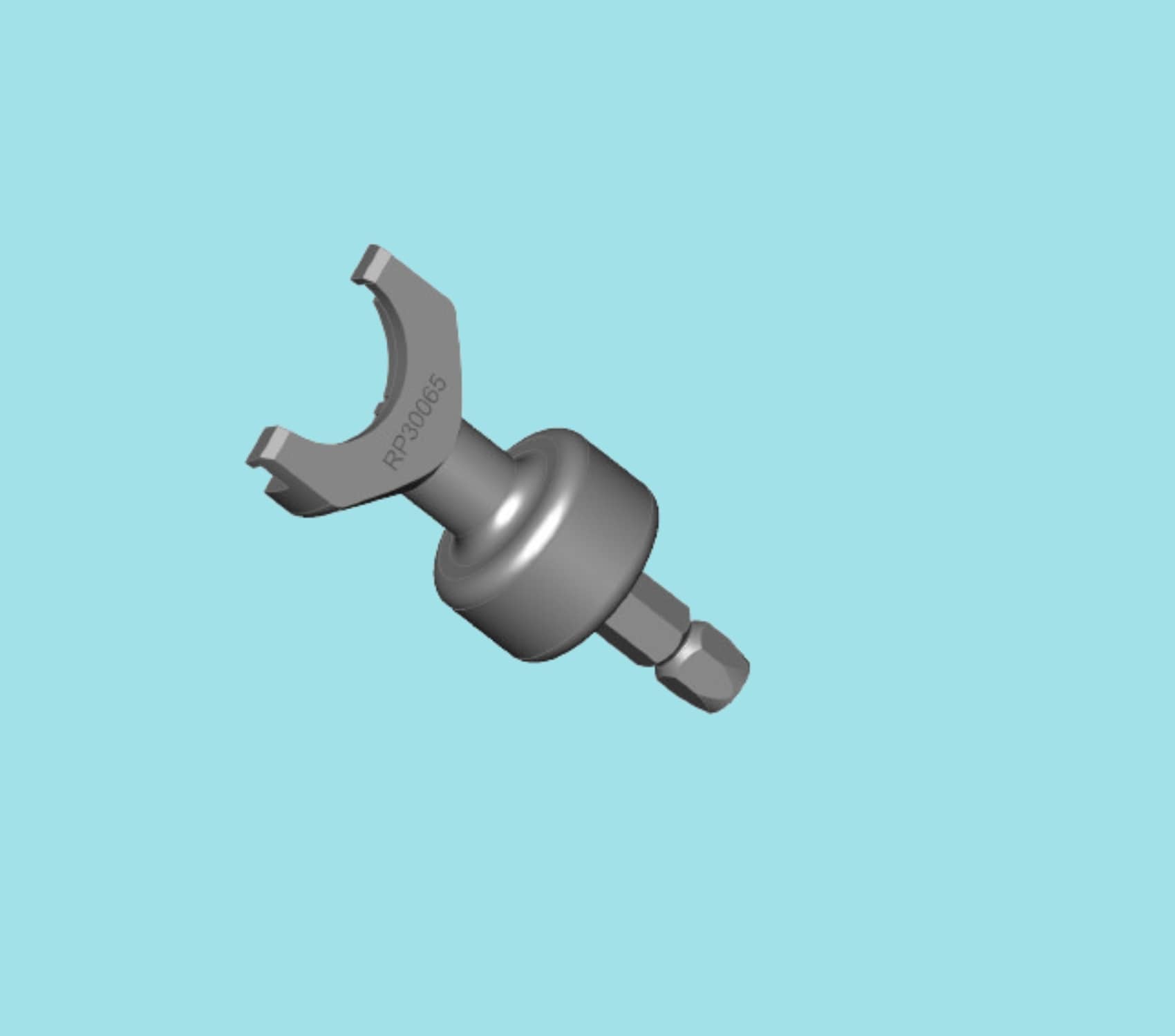 Insertion Tube Nut Tool 190‑290 AL GI Scopes - Reparts