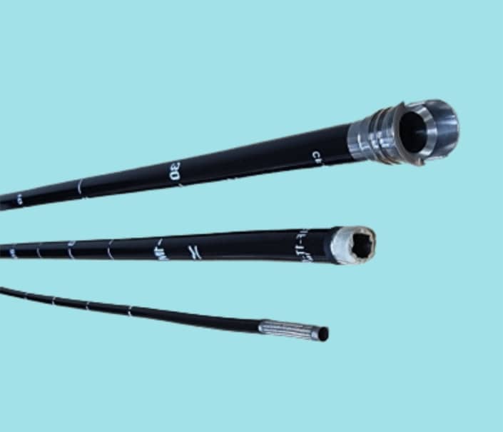 Insertion tube compatibel with Pentax EC-3490TLi with proximal and ...