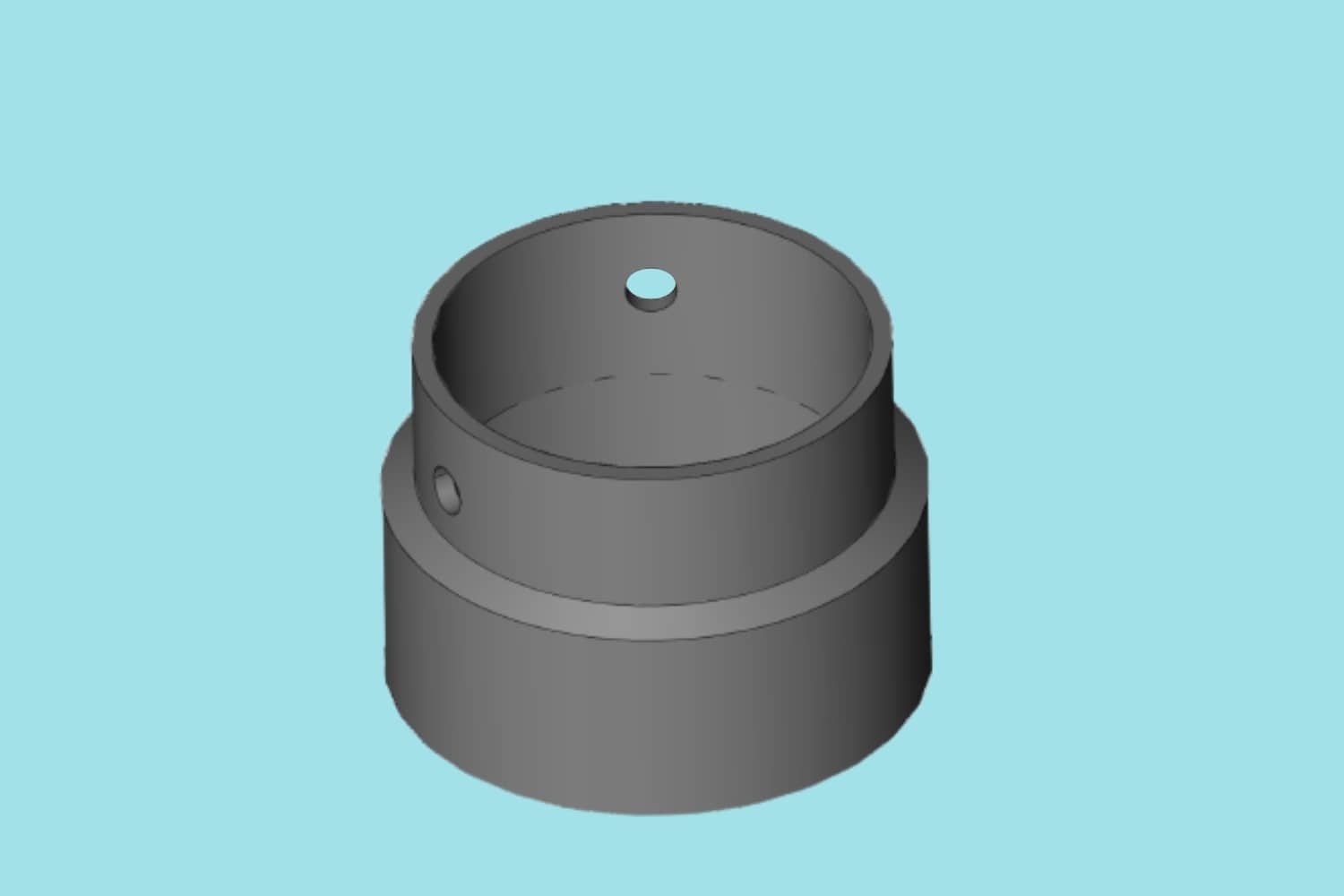 Distal coil pipe fitting compatible with TJF-160F/R/VR - Reparts