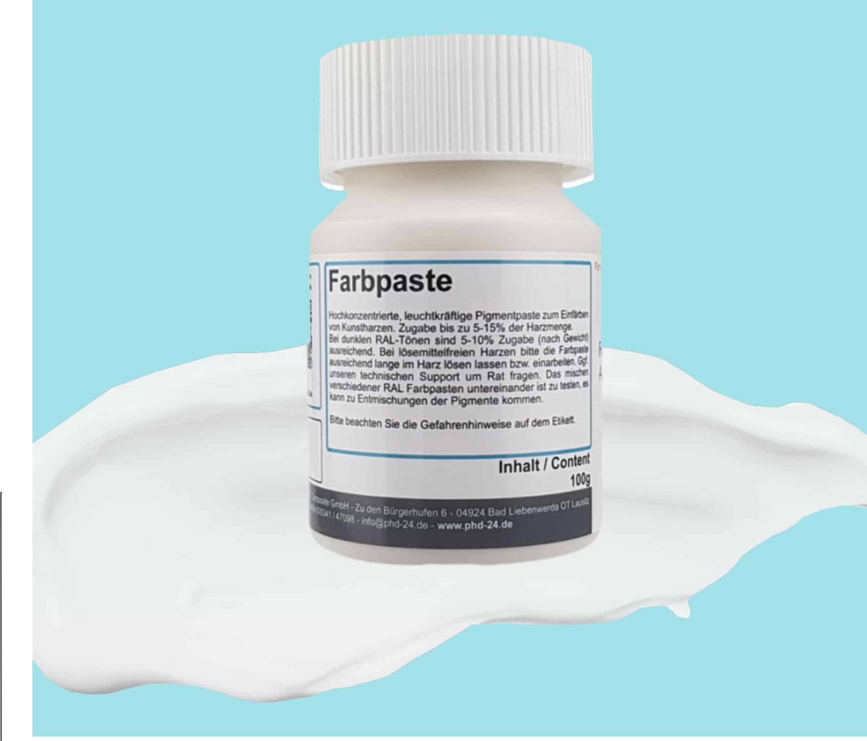 Color paste pure white RAL 9010 - Reparts