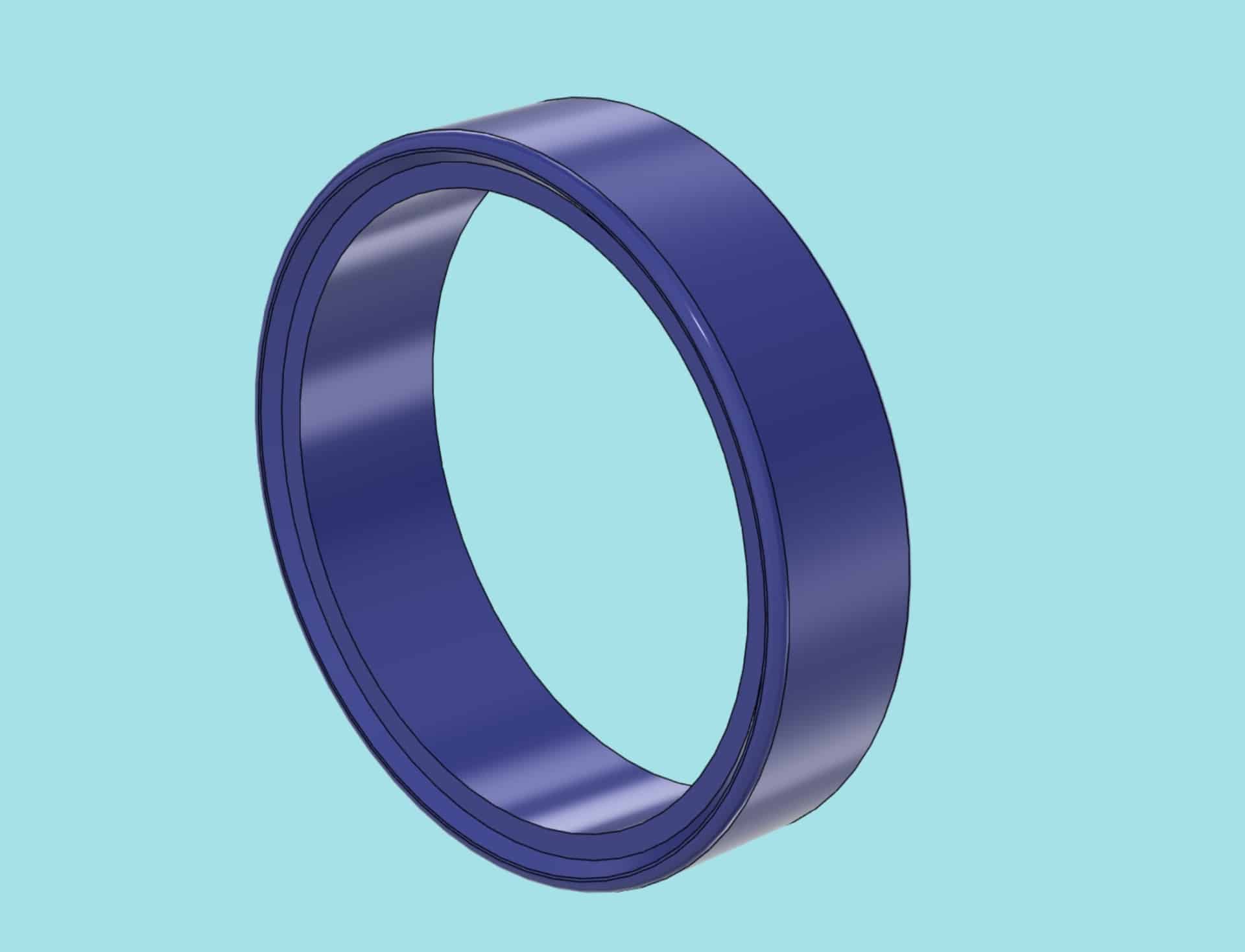 Insertion Tube Boot Trim Ring compatible with Olympus URF-V - Reparts
