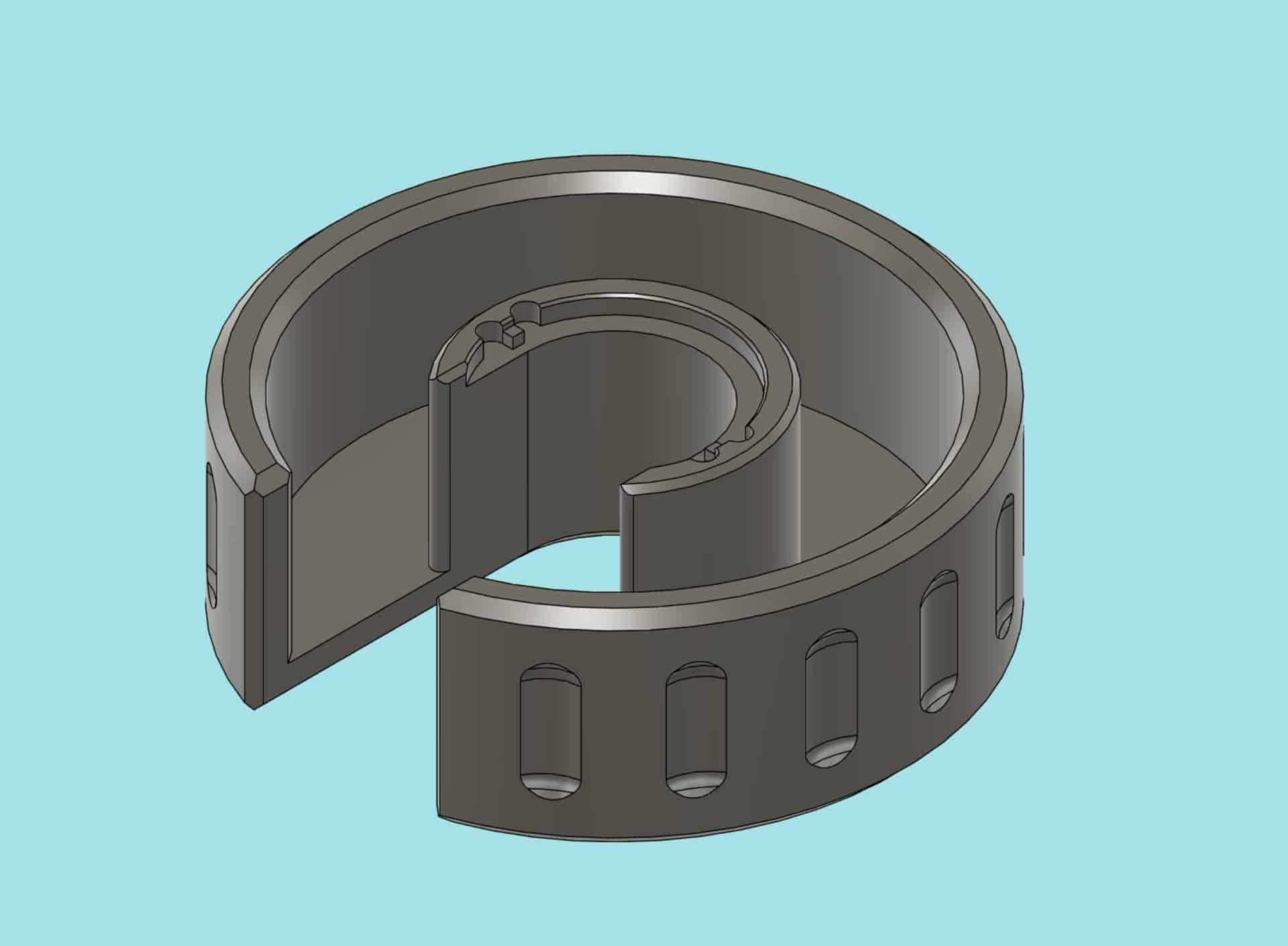 Tool nut grip compatible with Olympus URF-V - Reparts